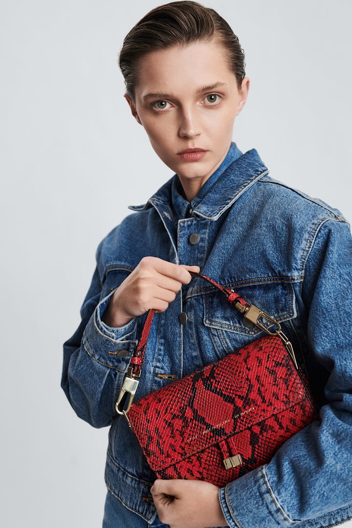 Shoulder Bag “red python” - Chylak