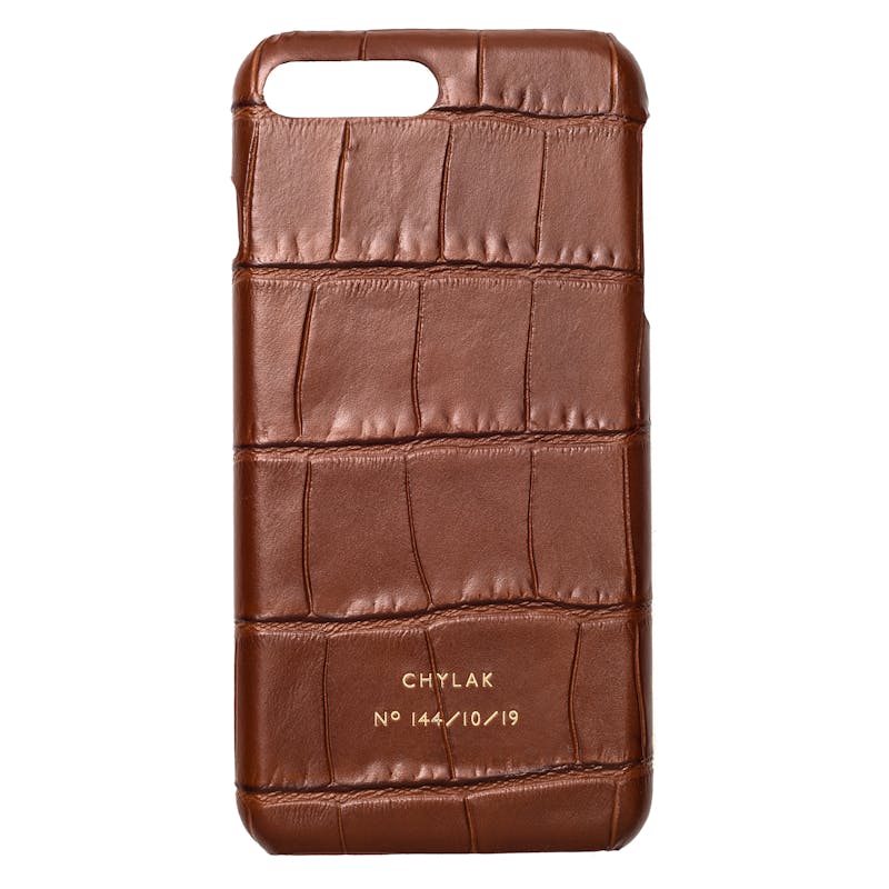 iPhone Case “glossy caramel crocodile” - Chylak