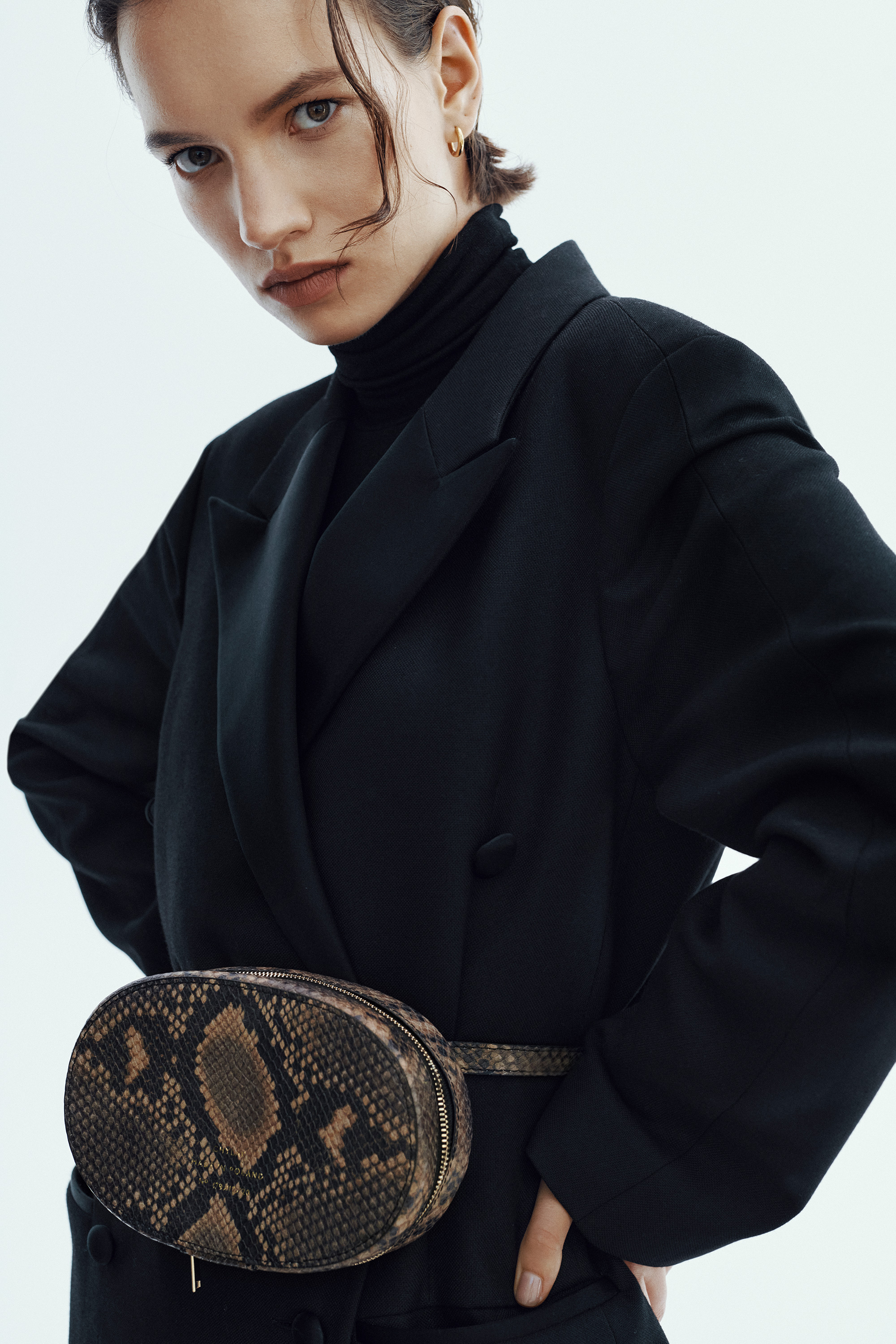 Ellipse Bag “brown python” - Chylak