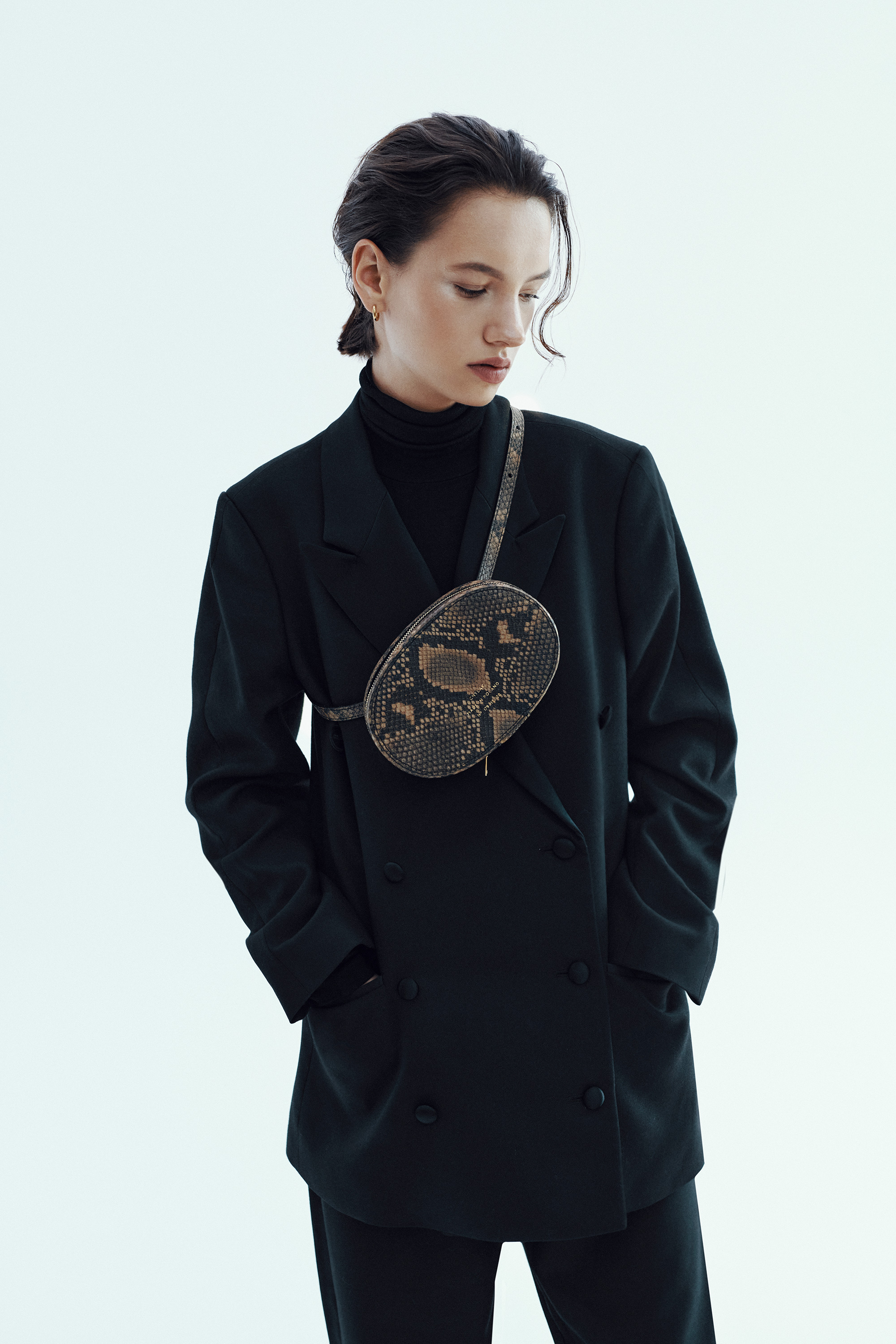 Ellipse Bag “brown python” - Chylak