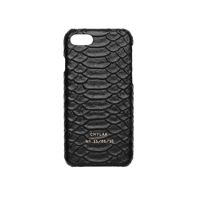 Etui na iPhone „Czarny Pyton” iPhone 7/8/SE - Chylak