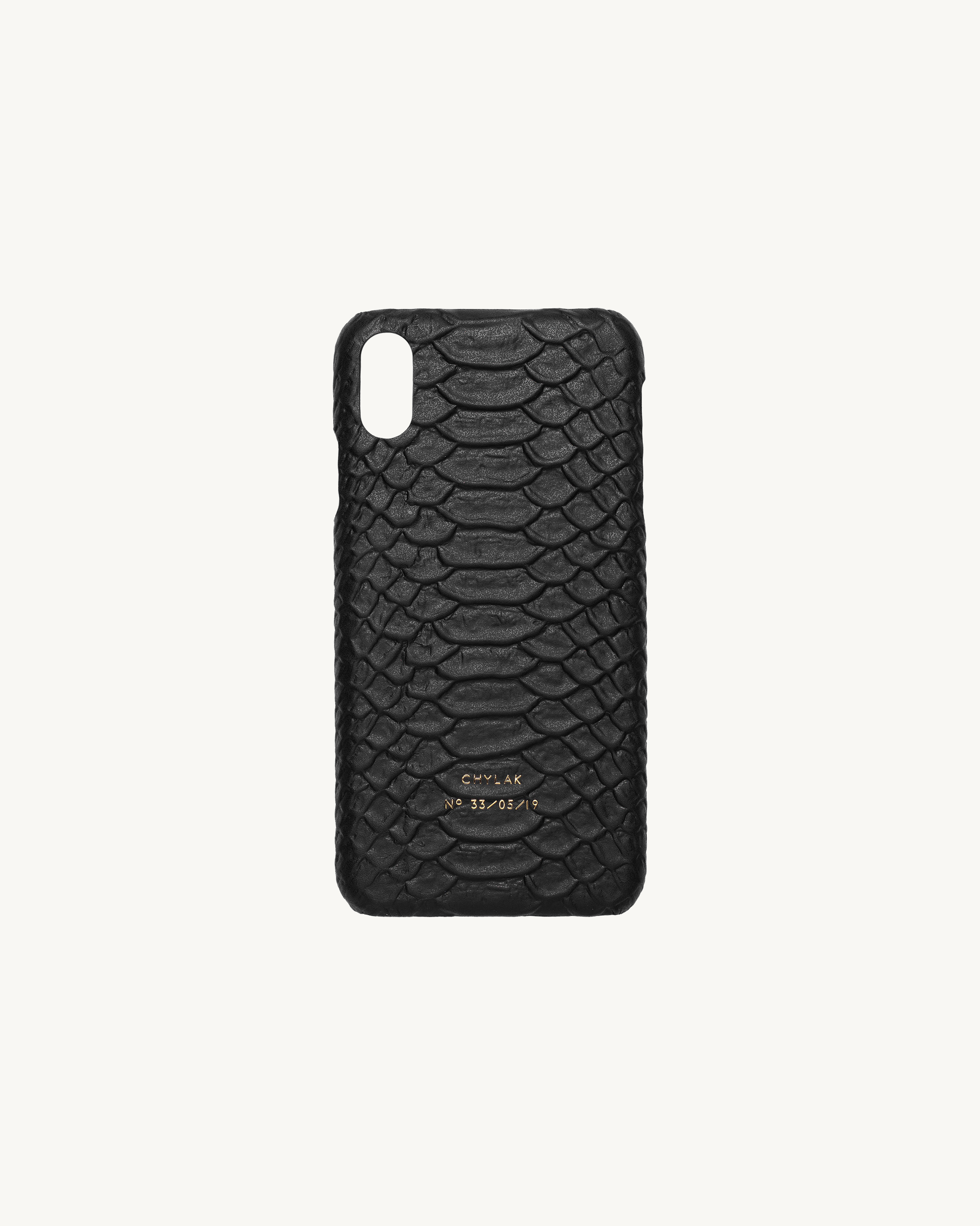 iPhone Case “black python” iPhone XS MAX - Chylak