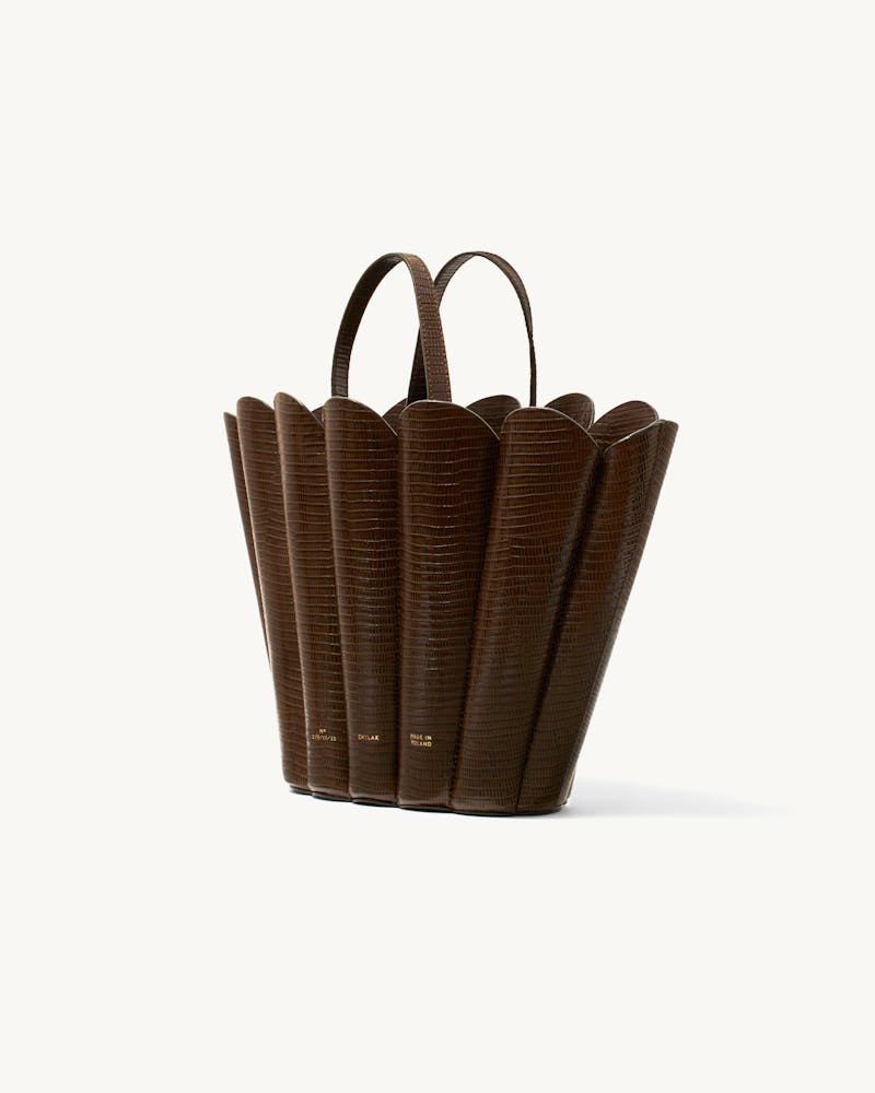 Shell Bag “tobacco lizard” - Chylak