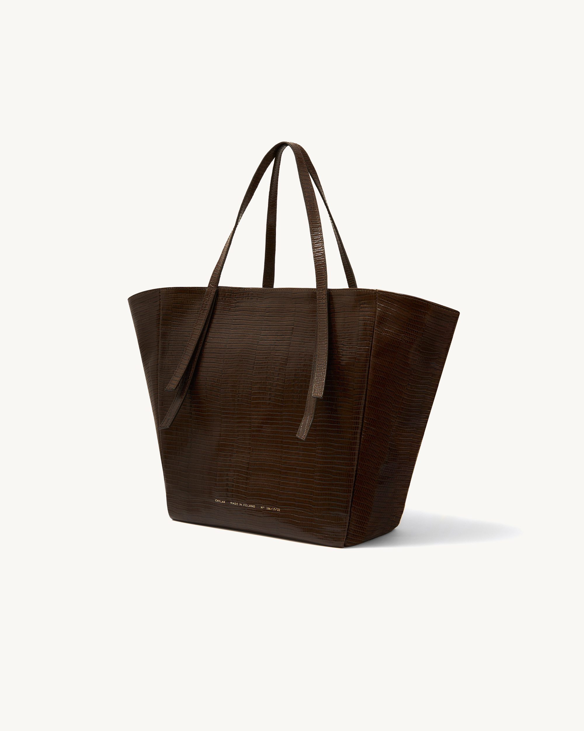 Tie Tote Bag “tobacco lizard” - Chylak