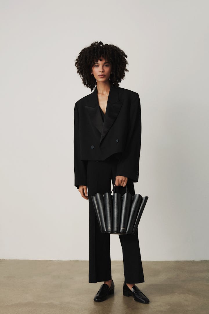 Shell Bag ”black lizard” - Chylak