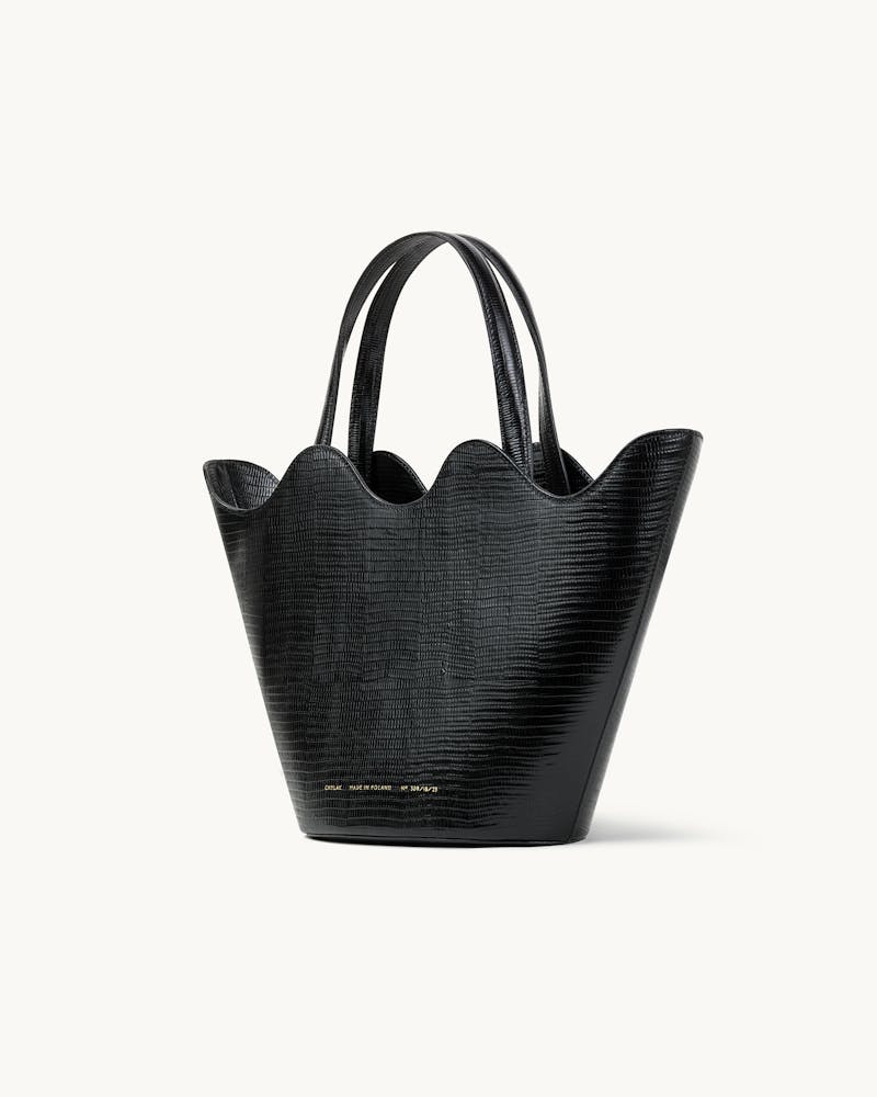 Big Wave Bag “black lizard” - Chylak