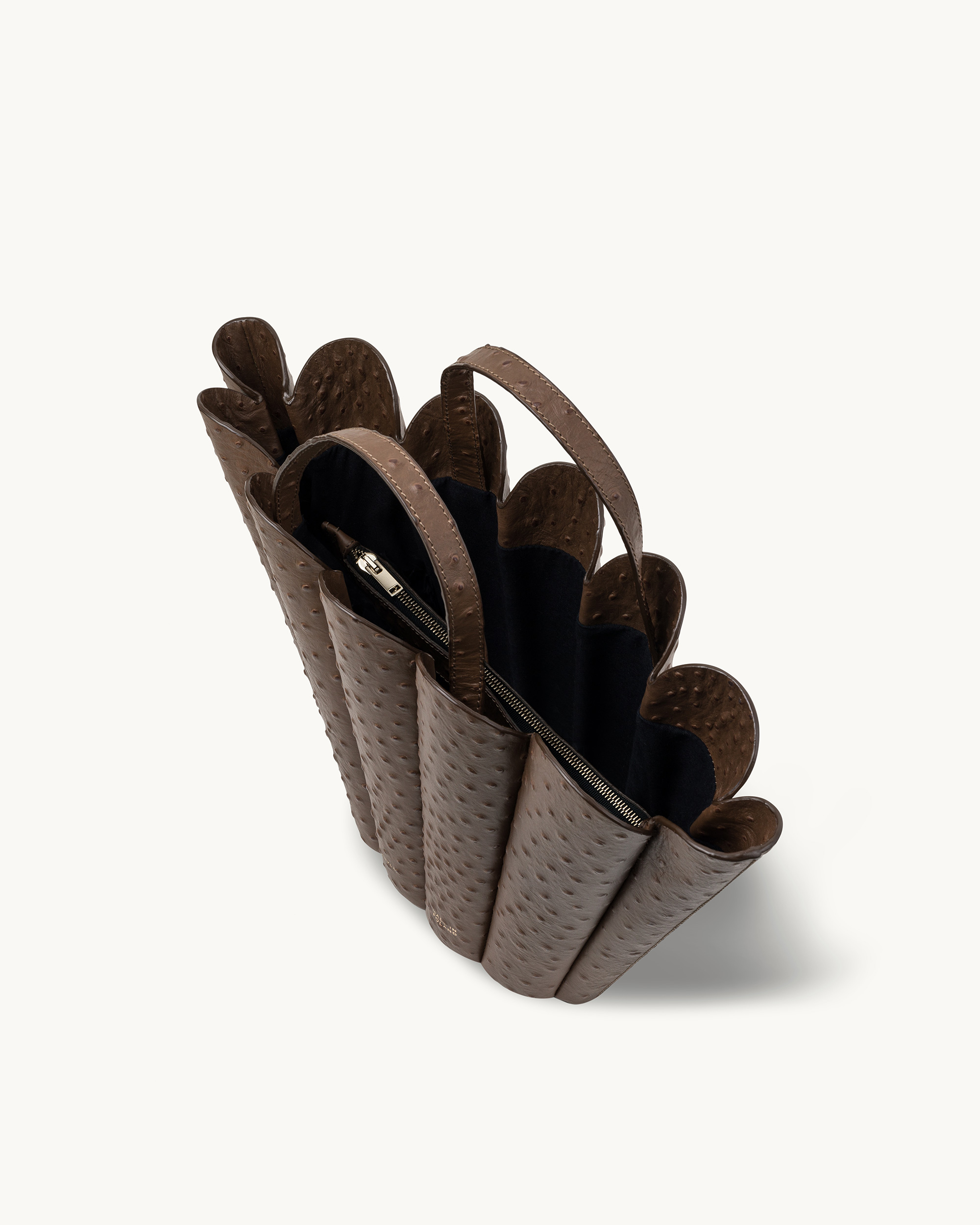 Torebka Muszelka „brązowy struś” - Chylak