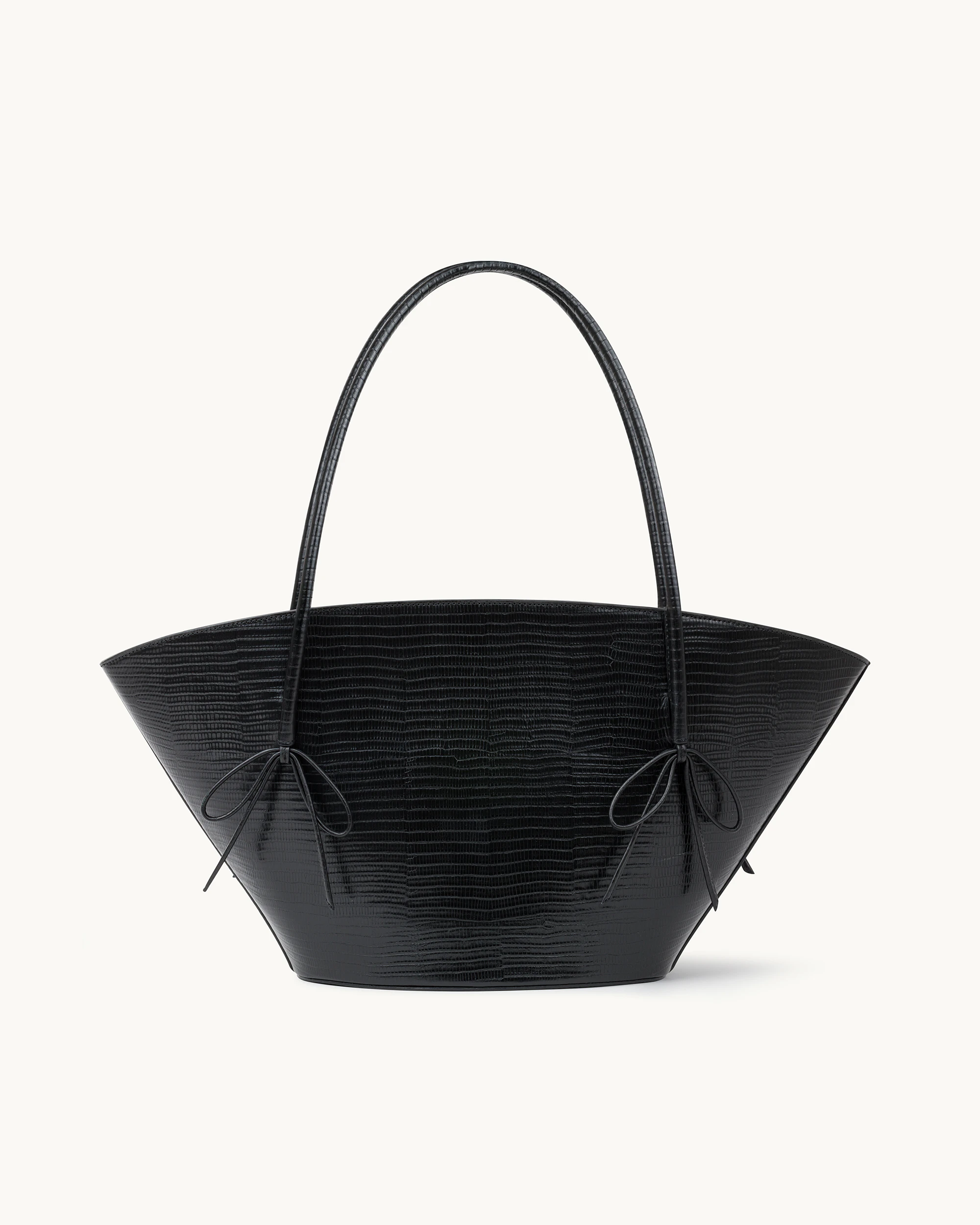 Big Basket with Bows “black lizard” - Chylak