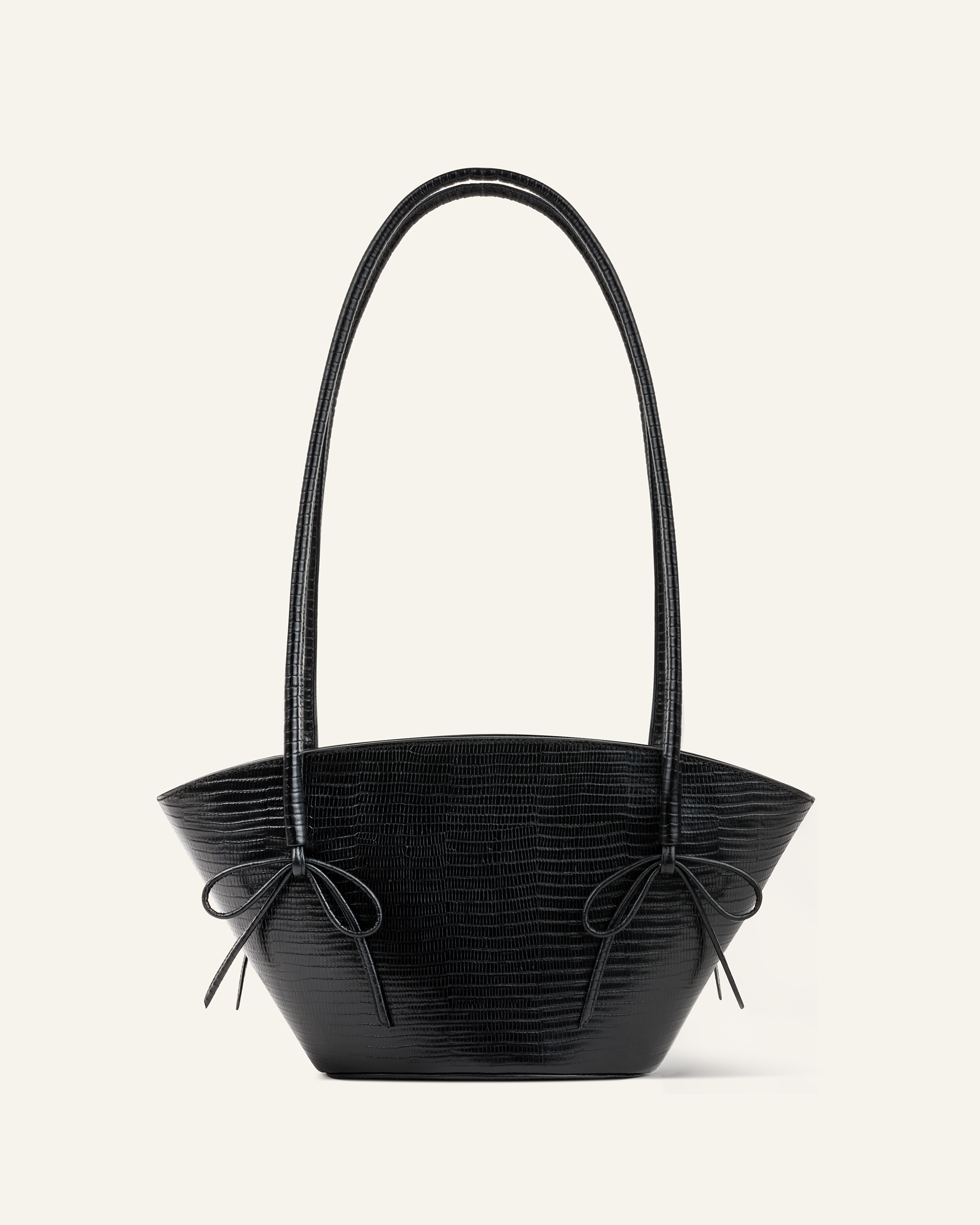 Small Basket with Bows “black lizard” - Chylak