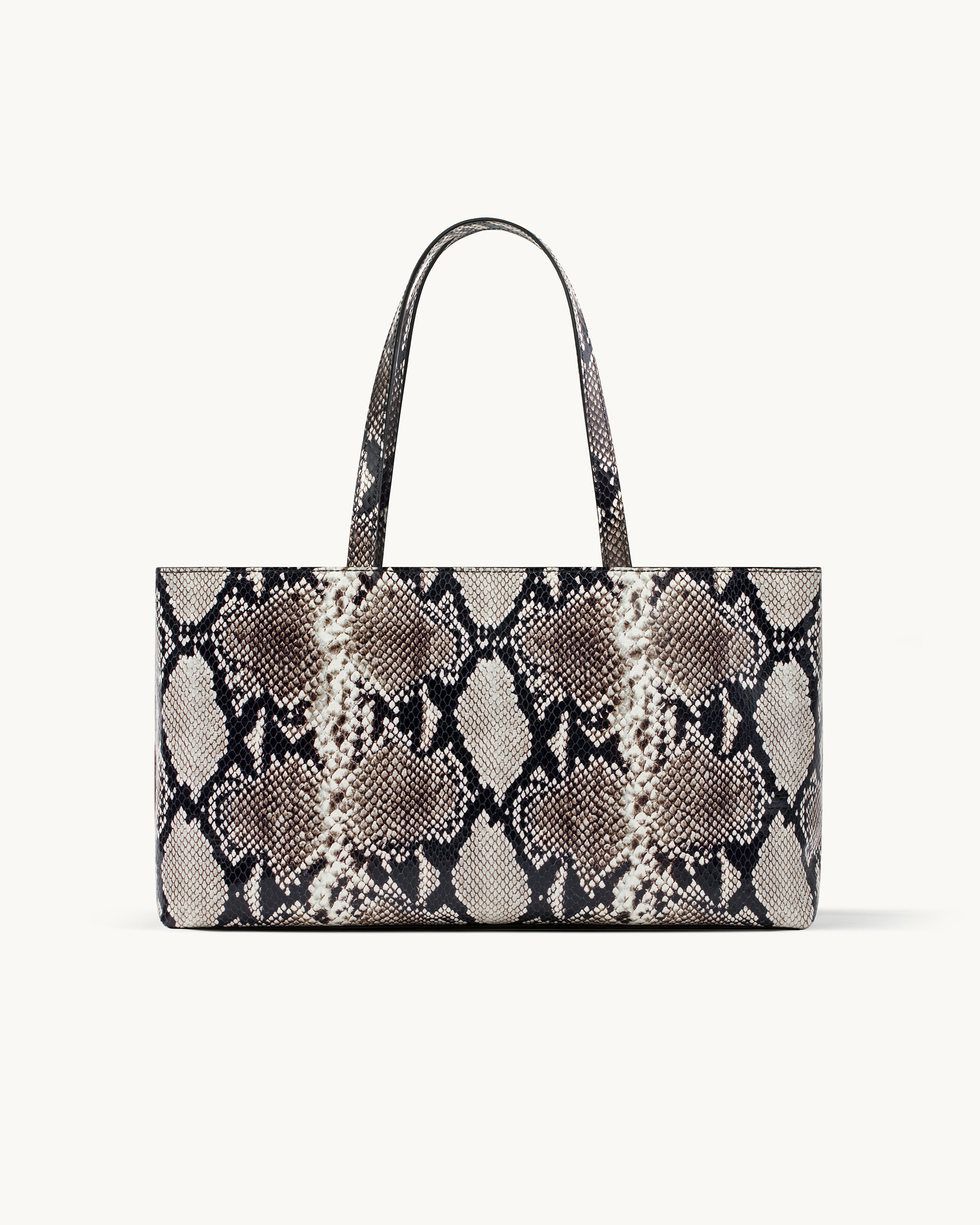 Big Tote Bag “black and white python” - Chylak